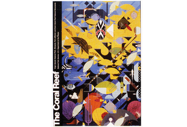 Coral Reef Poster (National Park Service) - The Charley Harper Gallery