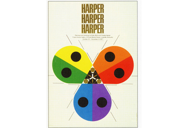 Harper Harper Harper Poster (Hand Signed) - The Charley Harper Gallery