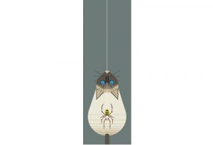 Along came a Spider Giclee - The Charley Harper Gallery